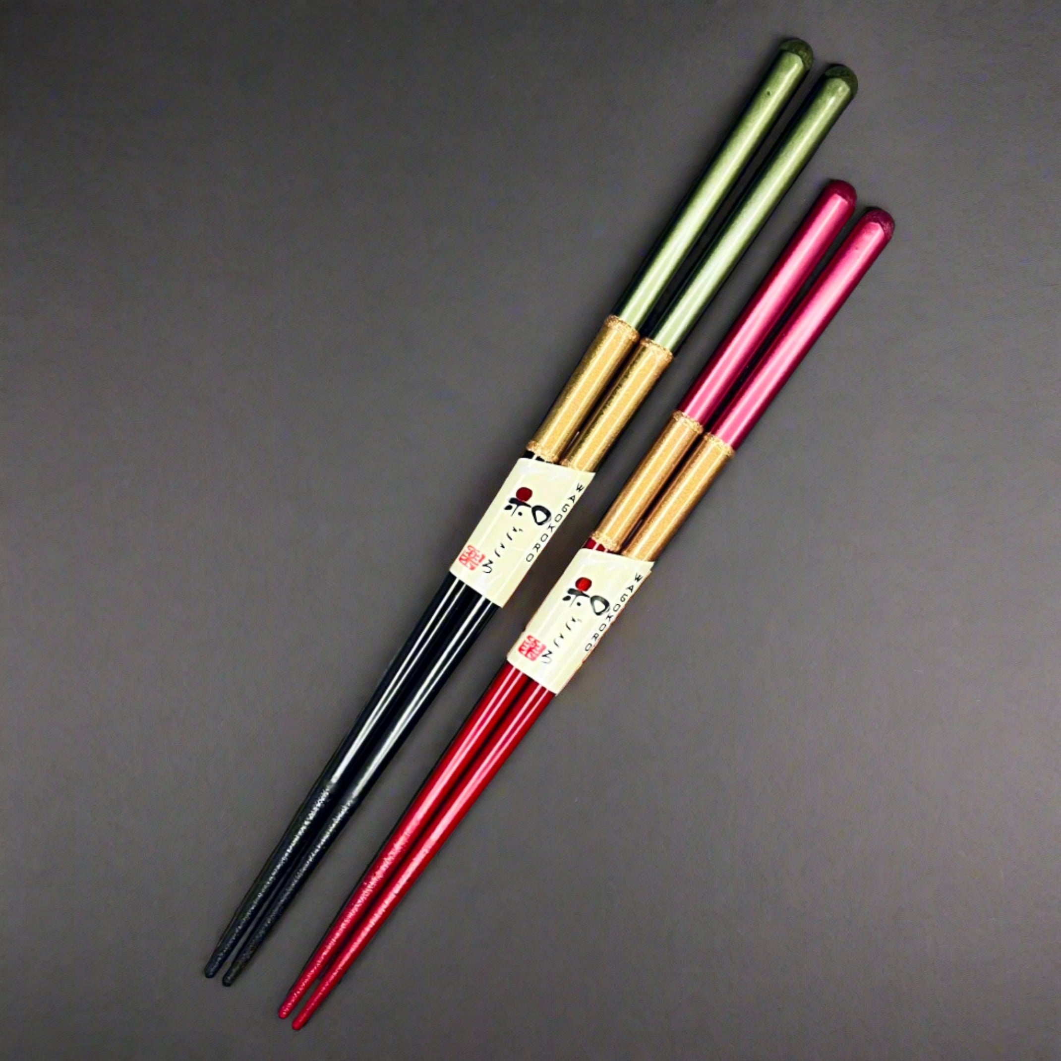 Japanese Chopsticks Gift Set - Golden Sash – Kakumei