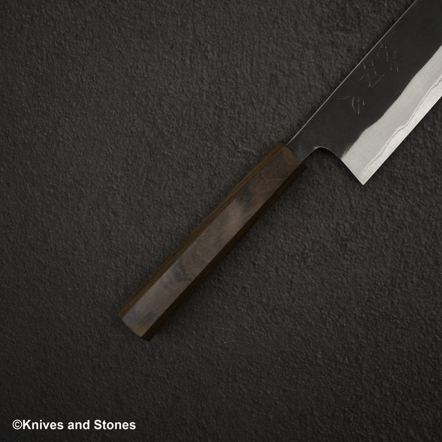 Hatsukokoro Kurokaze Blackwind White 2 Gyuto 210mm Stainless Clad – Kakumei