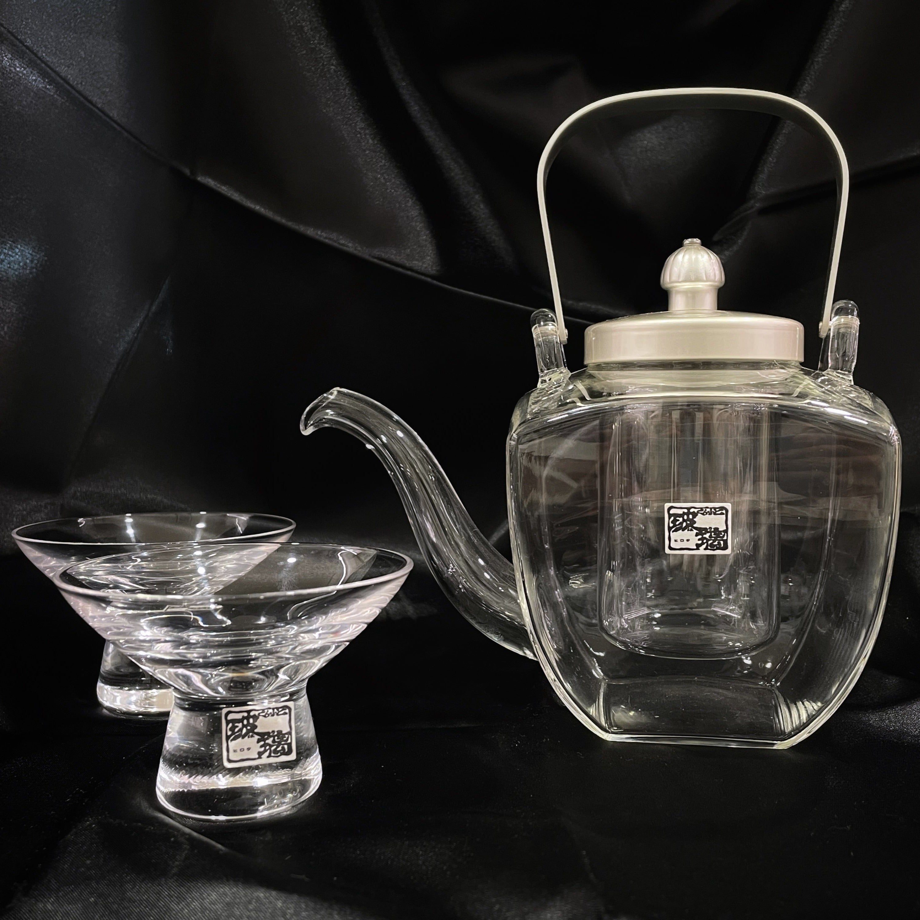 Hirota Glass Sake Set - Clear – Kakumei