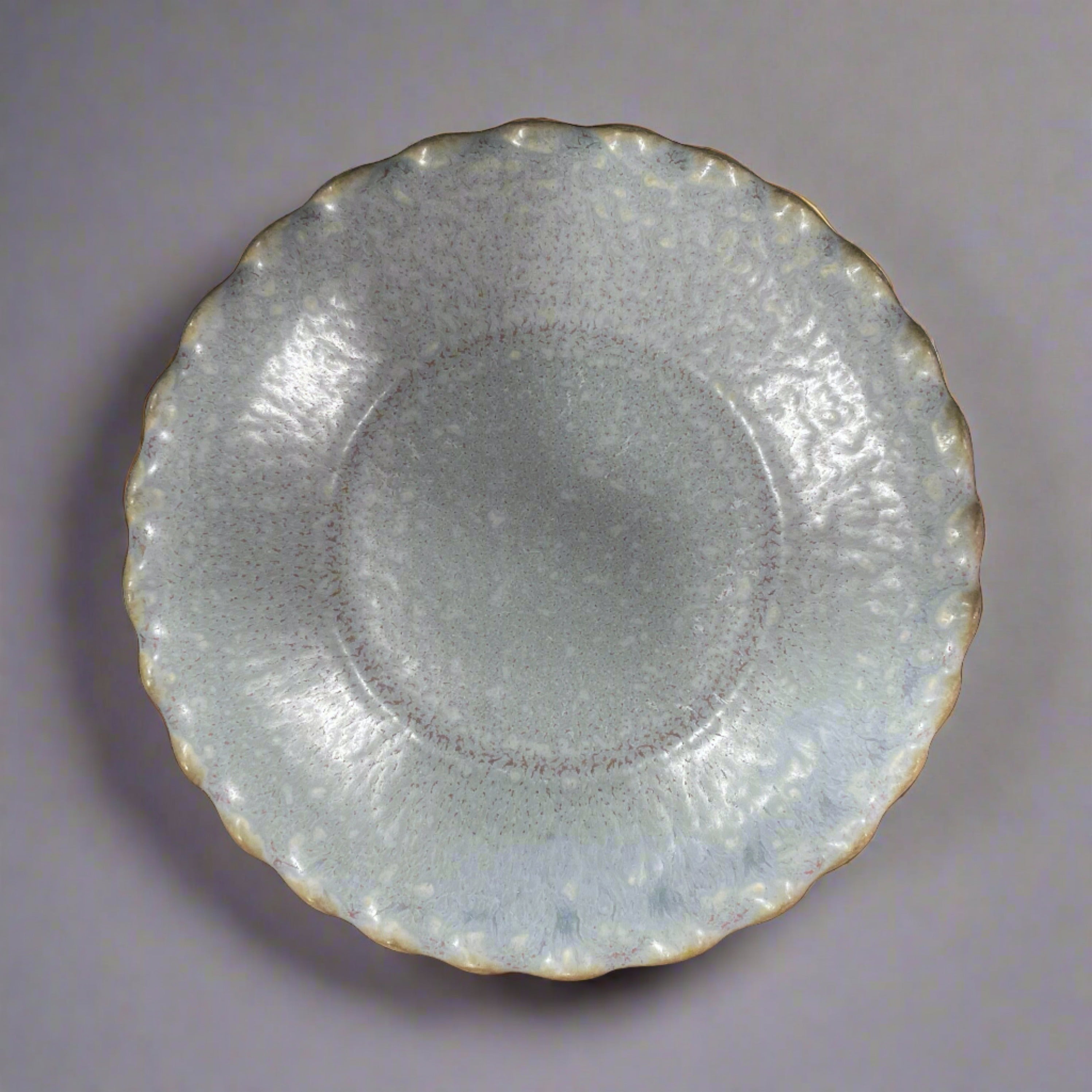 Tojiki Tonya Fuchiha Flat Plate - Large – Kakumei