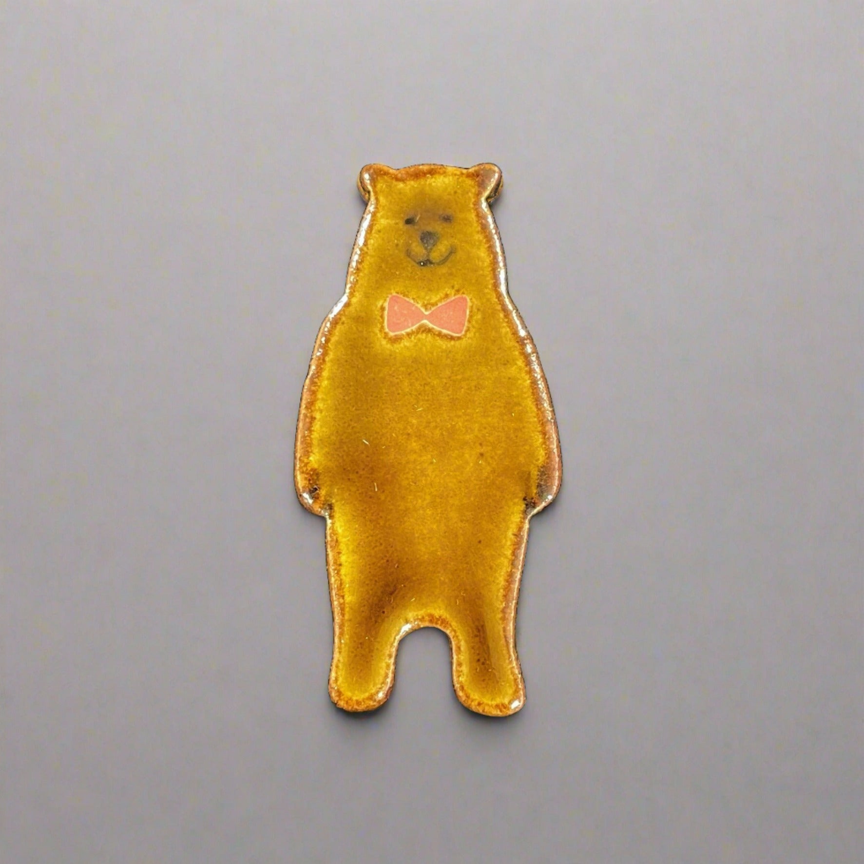 Mino-ware Chopsticks Rest - Bear – Kakumei