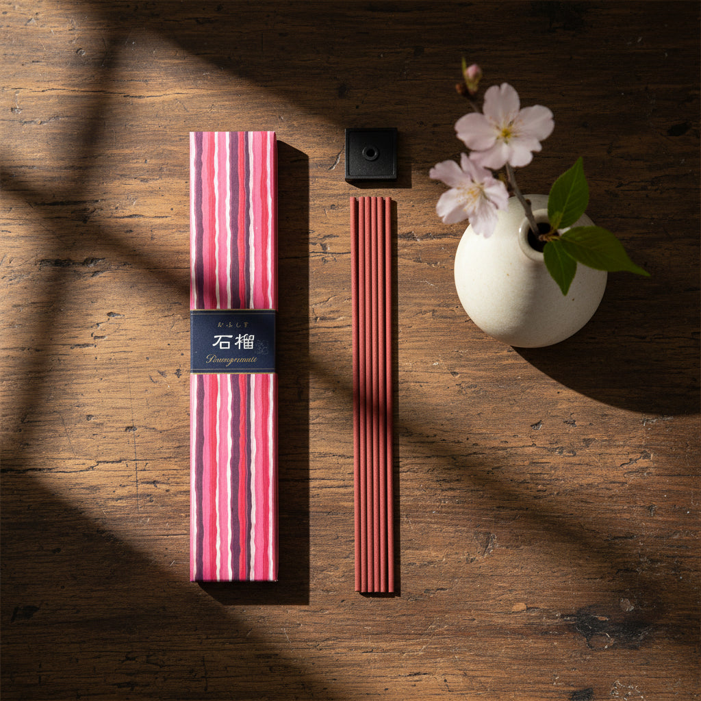 Nippon Kodo Kayuragi Incense Sticks - Pomegranate 石榴 – Kakumei